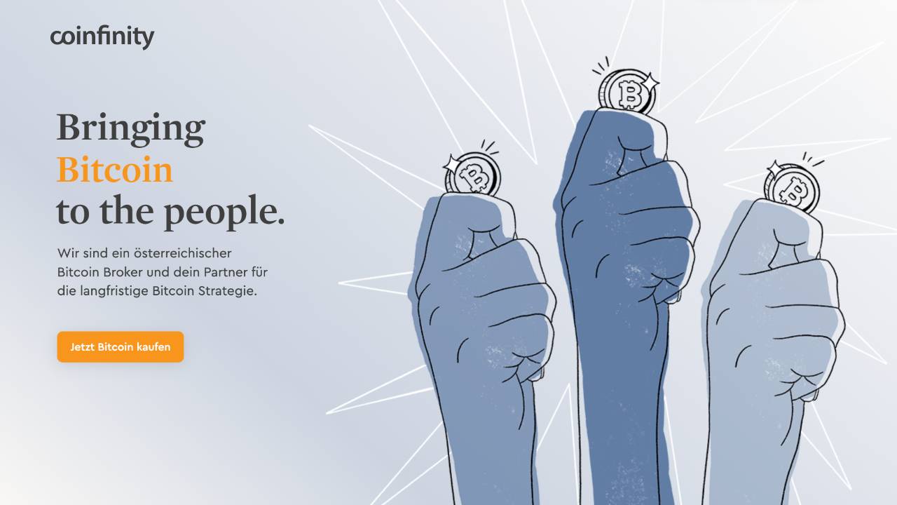 Coinfinity - Bringing Bitcoin to the people.